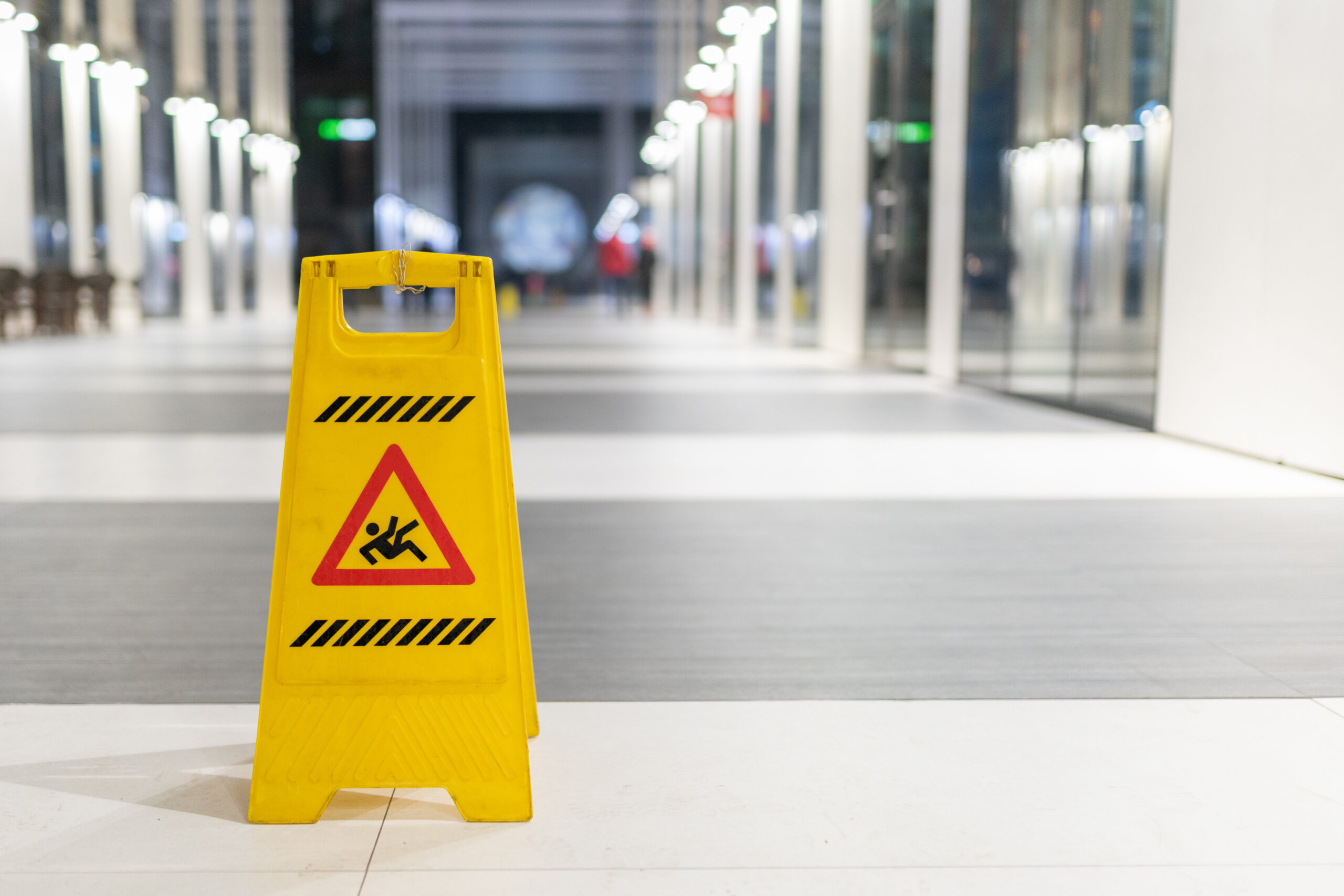 Who is liable in a slip and fall accident?
